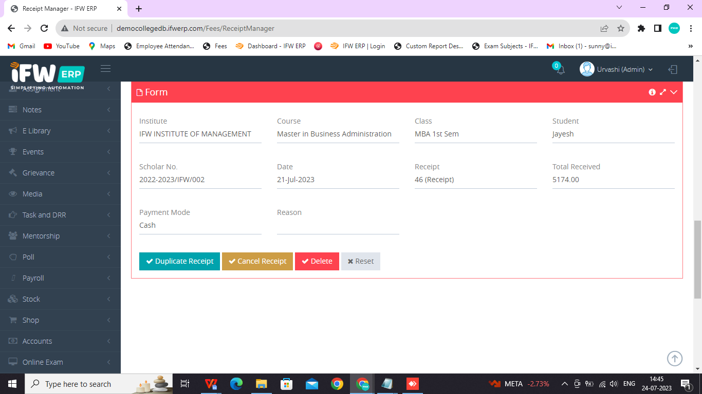 How to generate Duplicate Receipt? How to generate Duplicate Receipt?